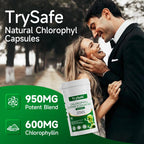 950 mg chlorophyll for detox