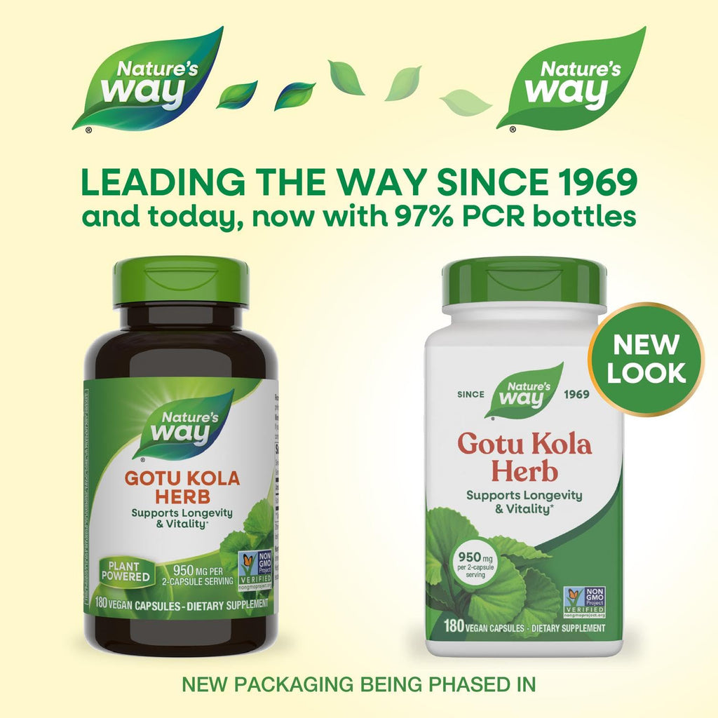 950 mg Gotu Kola herbal supplement benefits