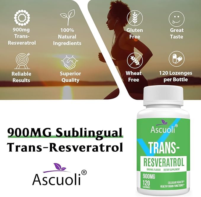 950 mg resveratrol for wellness