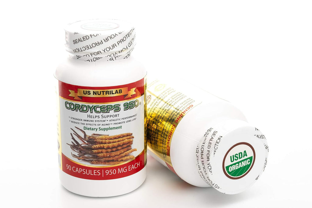 950 mg vegetarian mushroom capsules