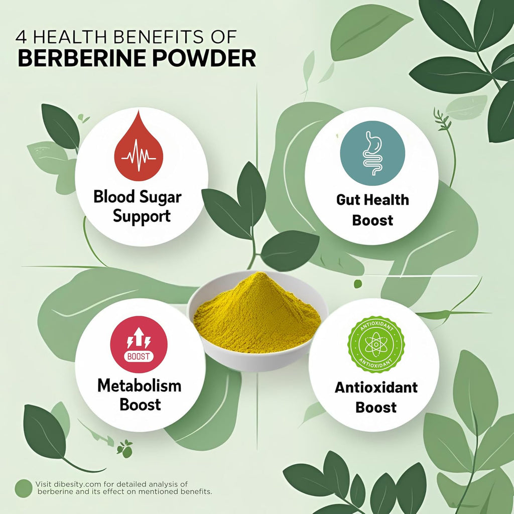 97% pure berberine for health