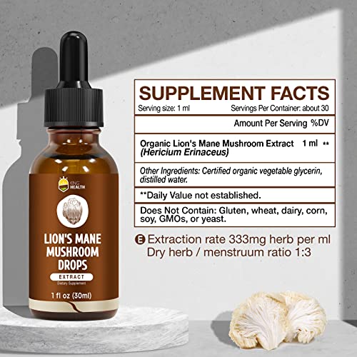 98% absorption Lion's Mane extract