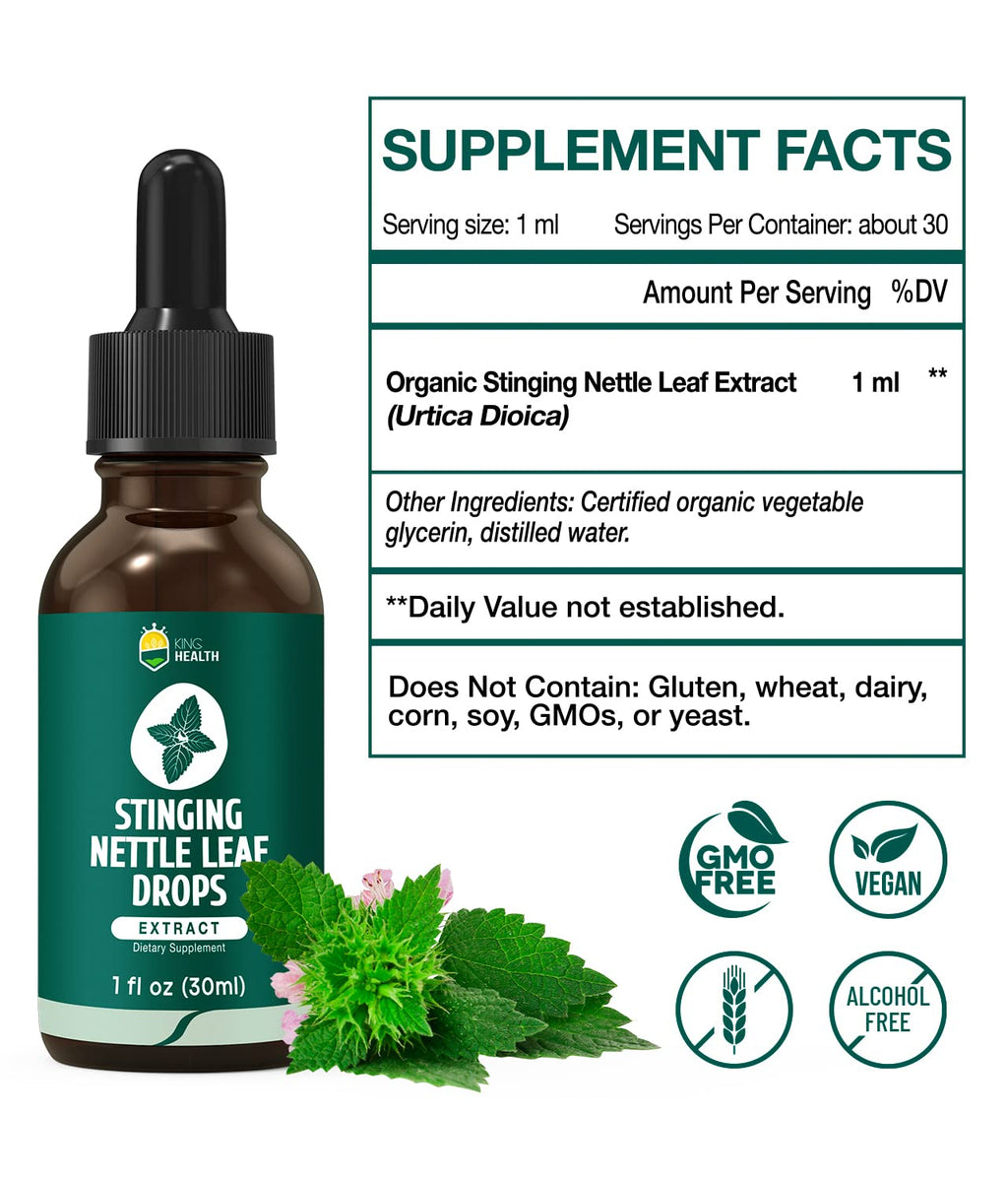98% absorption stinging nettle liquid