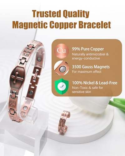 99.9% pure copper ring for wellness