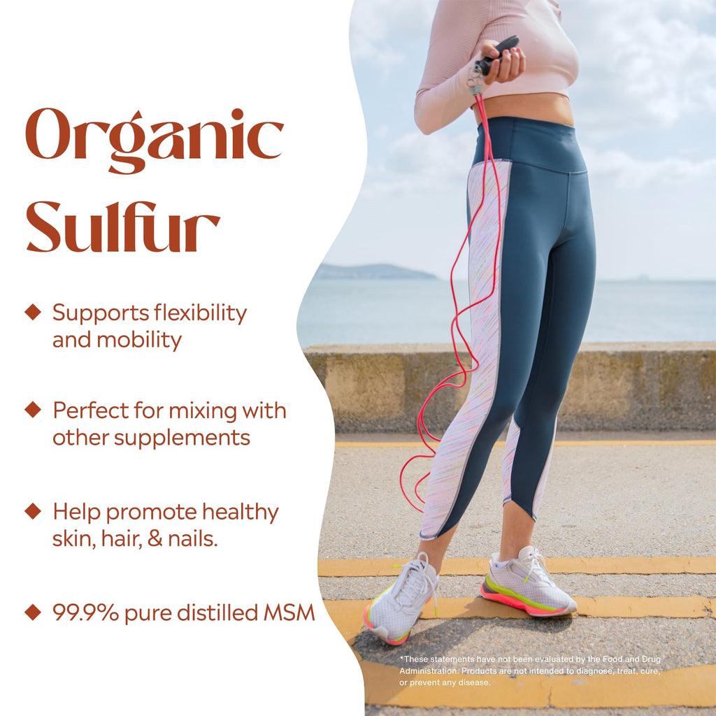 99.9% pure MSM supplement quality