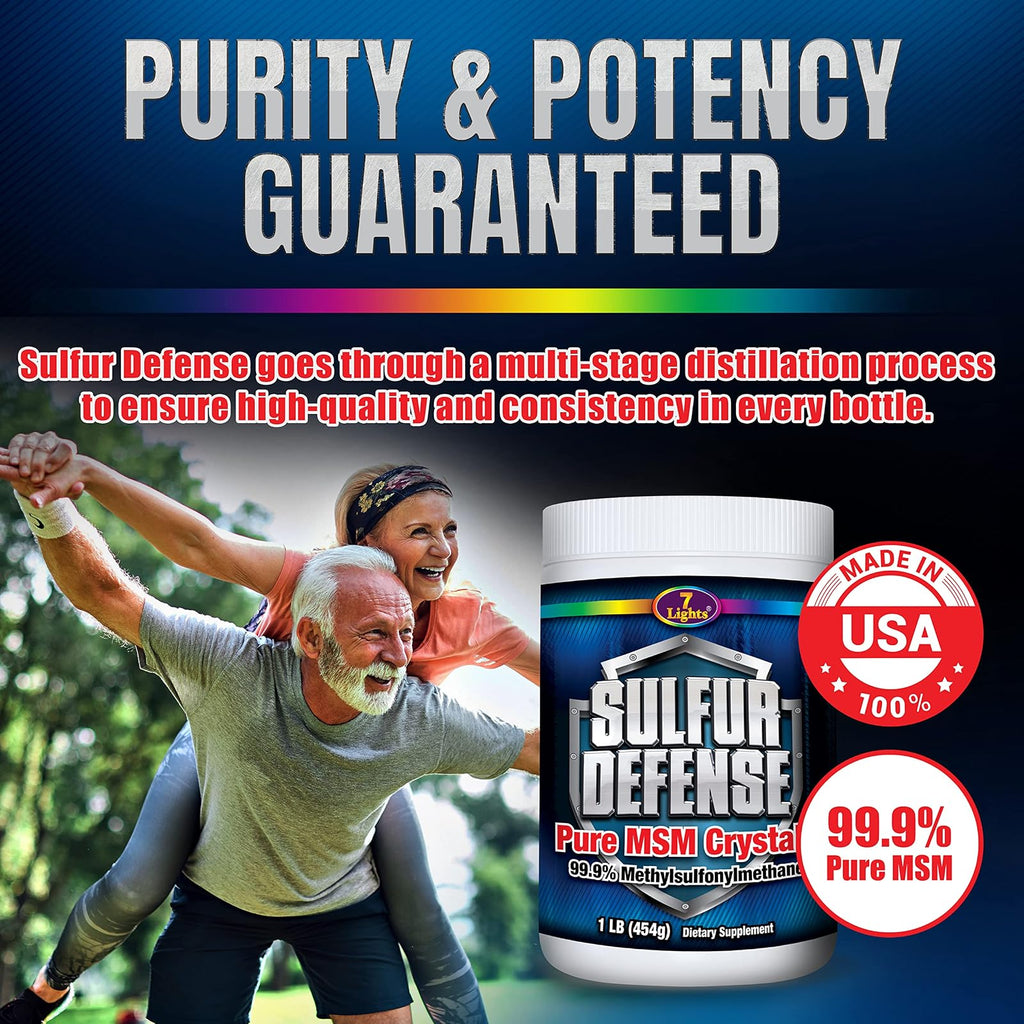 99.9% pure msm supplement