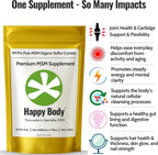 99.9% pure msm supplement