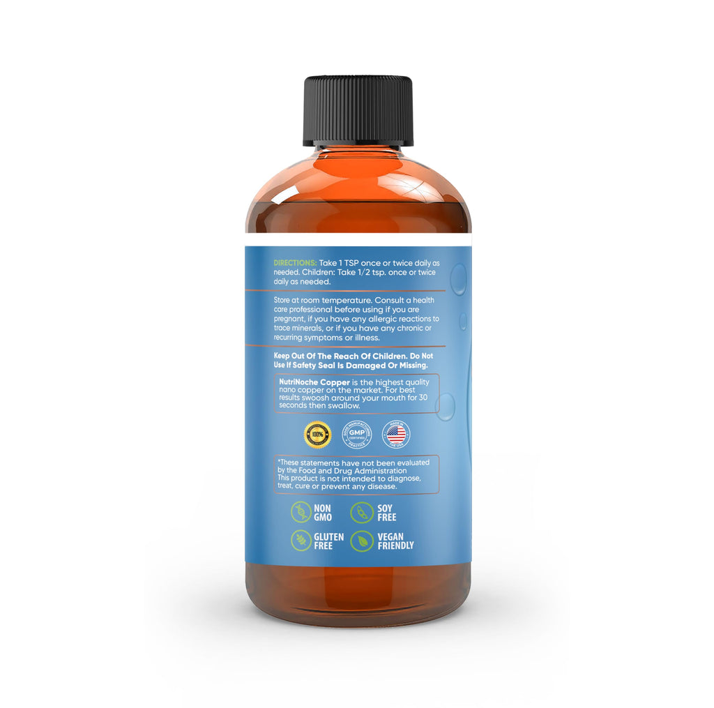 99.99% pure copper for optimal absorption