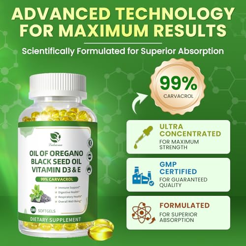 99% carvacrol oregano oil benefits