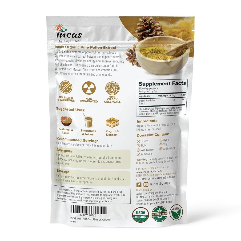 99% cracked cell wall pine pollen benefits
