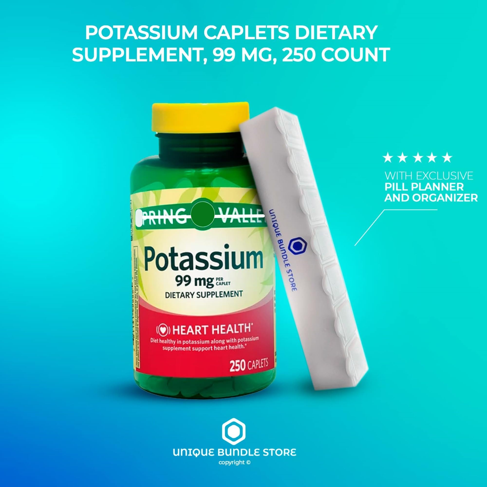 99 mg potassium caplets for vitality