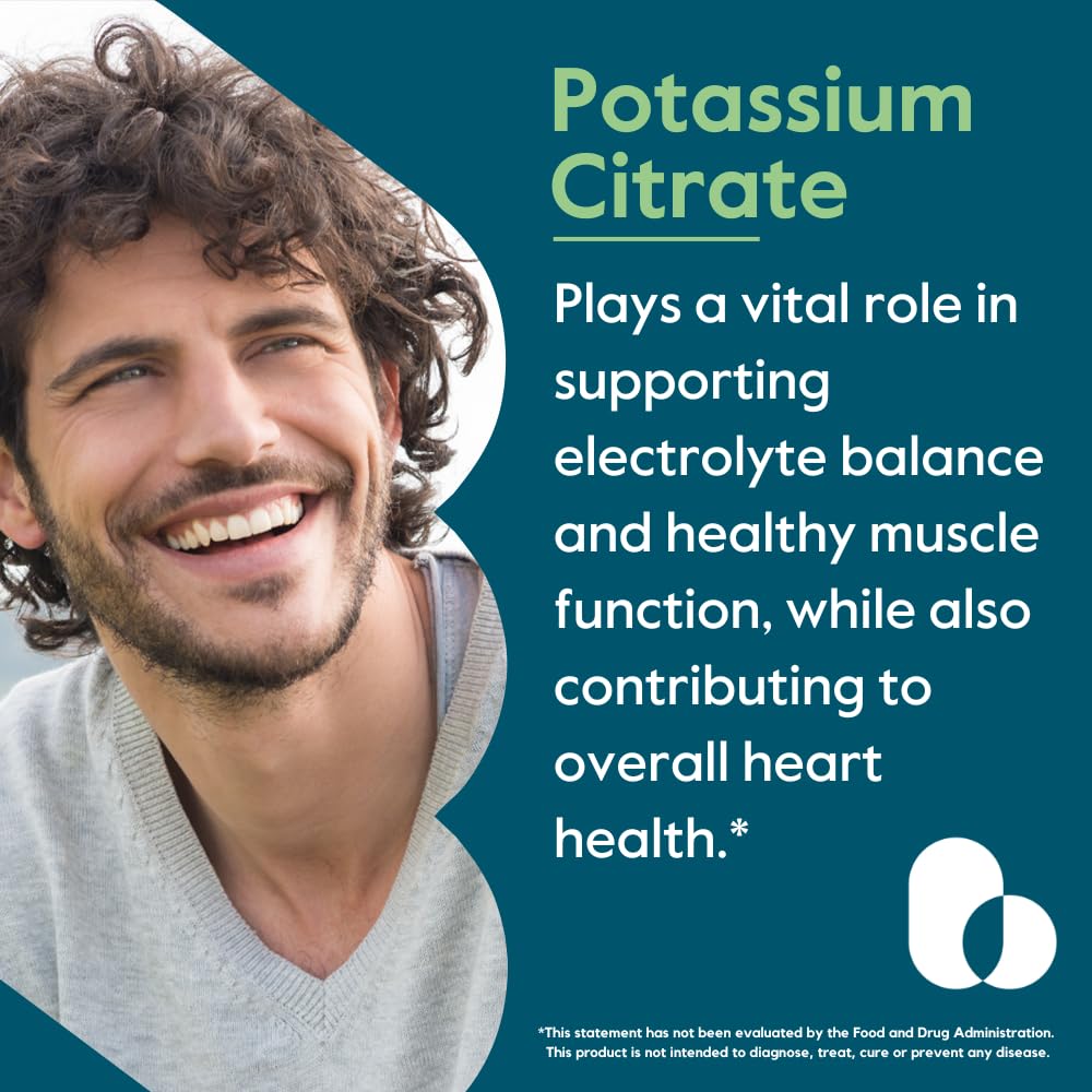 99 mg potassium citrate for muscle health