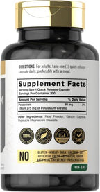 99 mg potassium citrate for muscle support