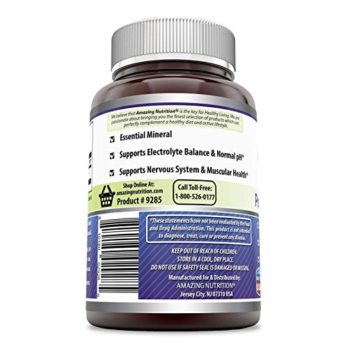 99 mg potassium for muscle function
