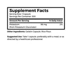 99 mg potassium for muscle health
