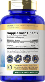 99 mg potassium supplement for health