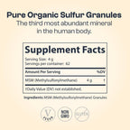 99% msm granules for better sleep