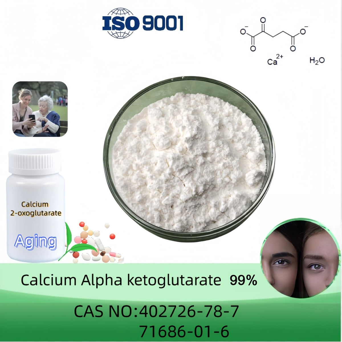 99% pure calcium alpha-ketoglutarate