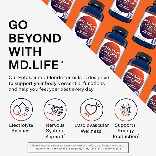 99mg potassium chloride for daily wellness