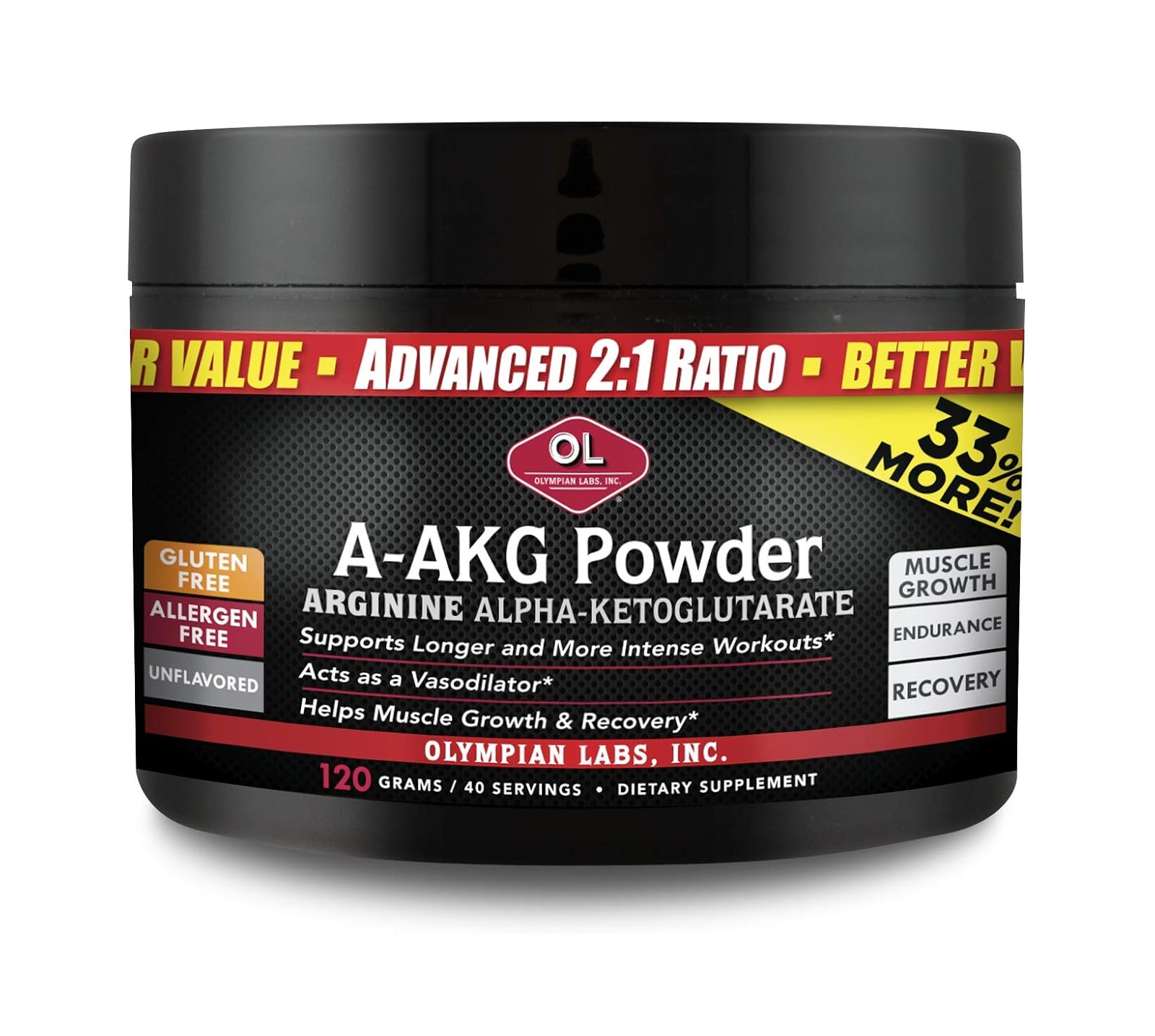A-AKG powder for muscle recovery