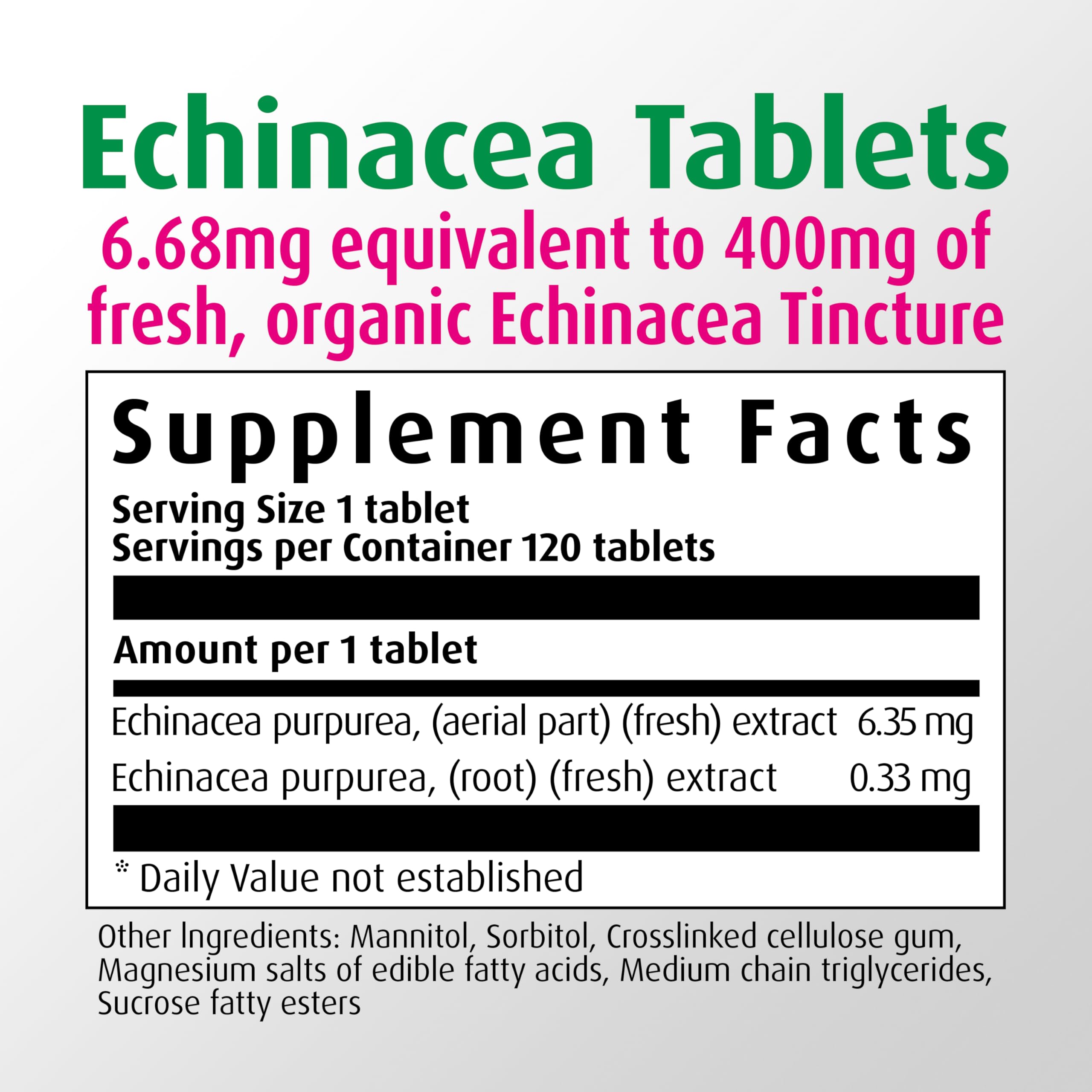 A. Vogel echinacea for natural immunity