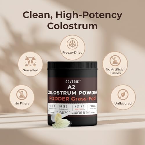A2 cow colostrum for overall health