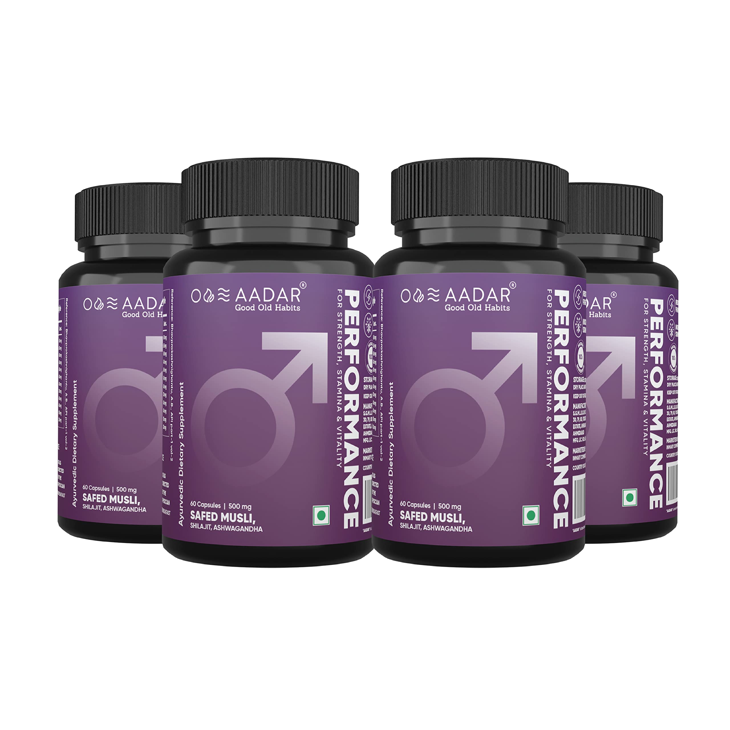 AADAR Performance energy booster capsules