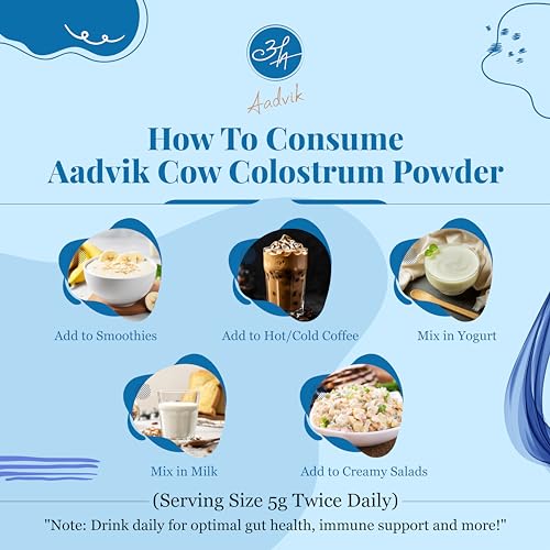 Aadvik cow colostrum for athletes