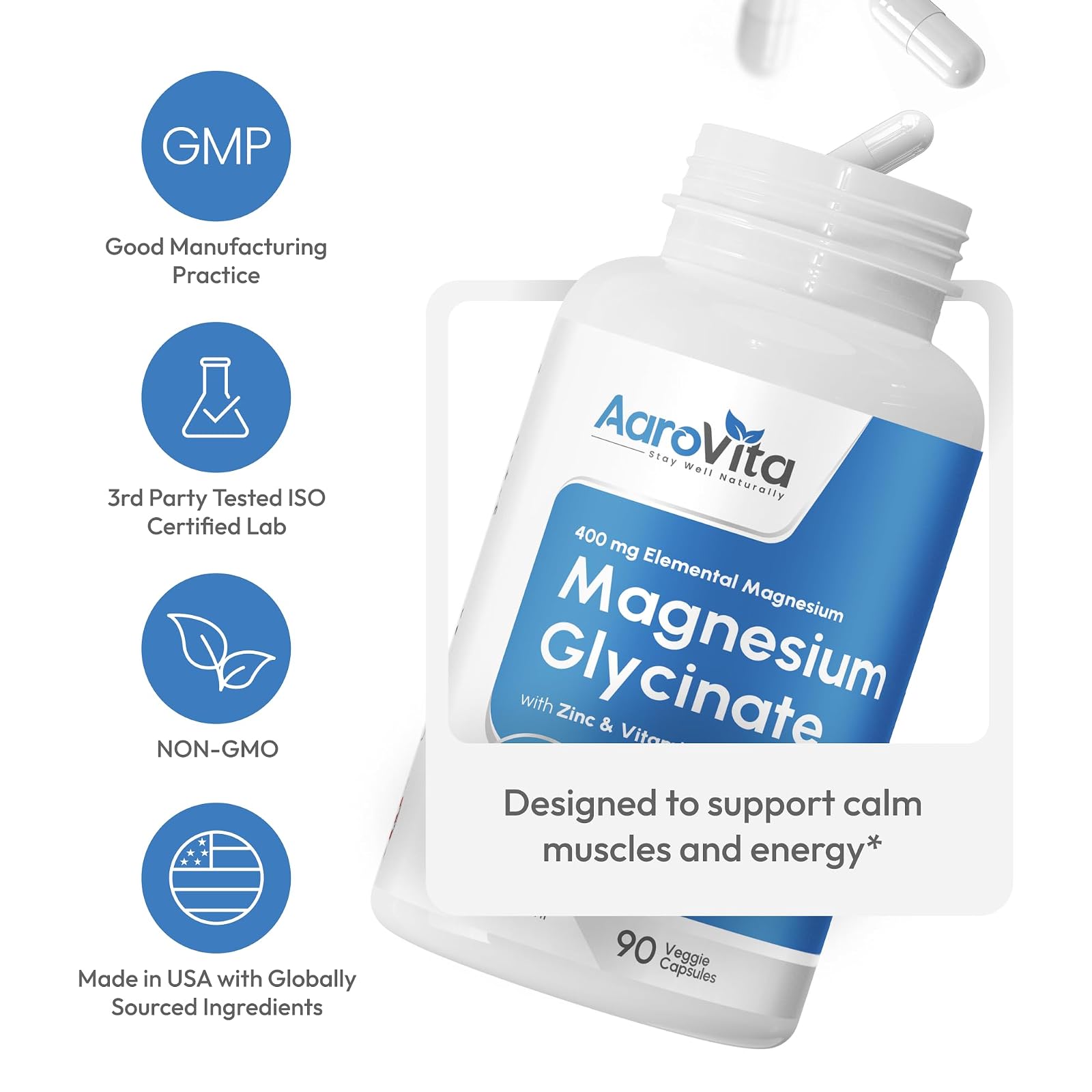AAROVITA magnesium for stress relief