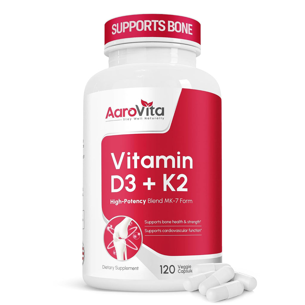 AAROVITA Vitamin D3 K2 capsules