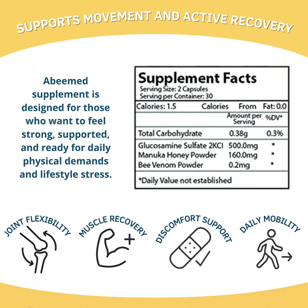 AbeeMed health supplements for joints
