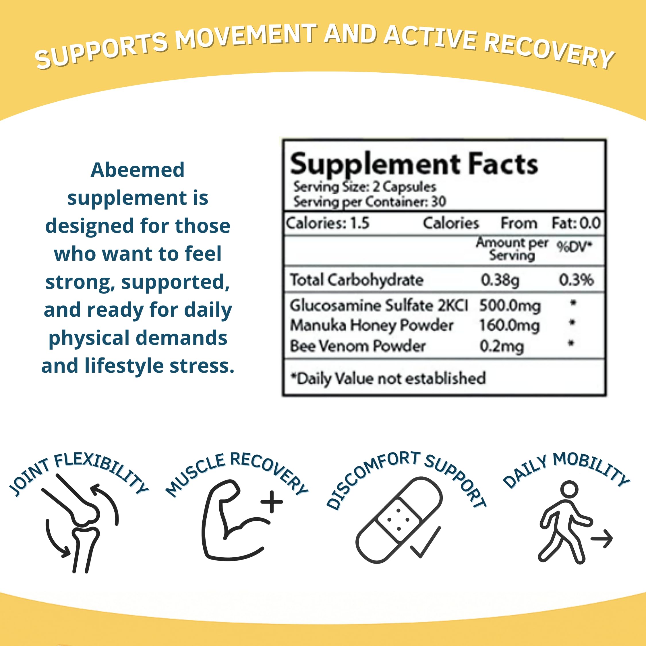 AbeeMed health supplements for joints