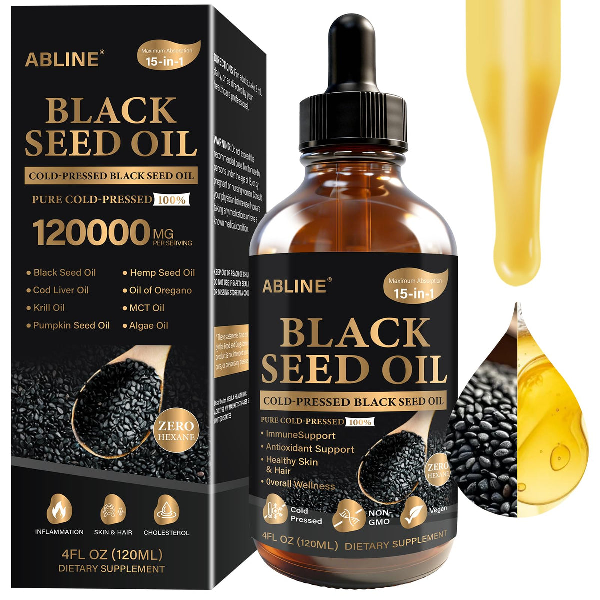 Abline black seed oil benefits