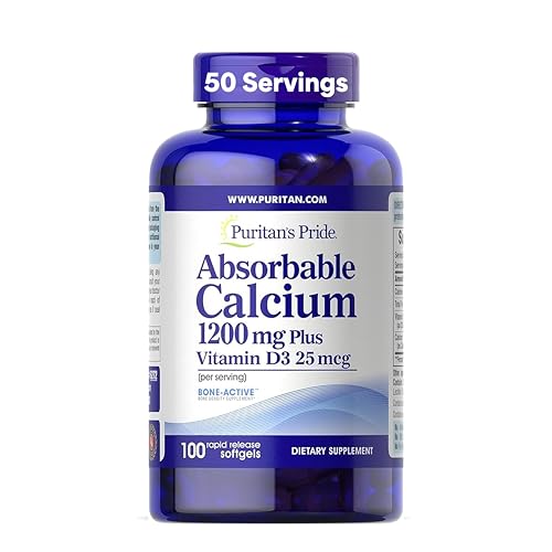 Absorbable calcium with vitamin D3 benefits