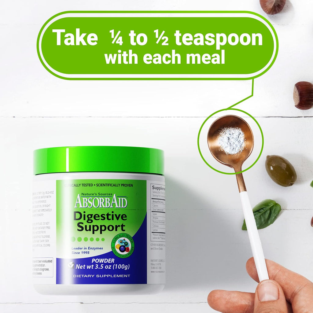 AbsorbAid digestive enzymes for everyday wellness