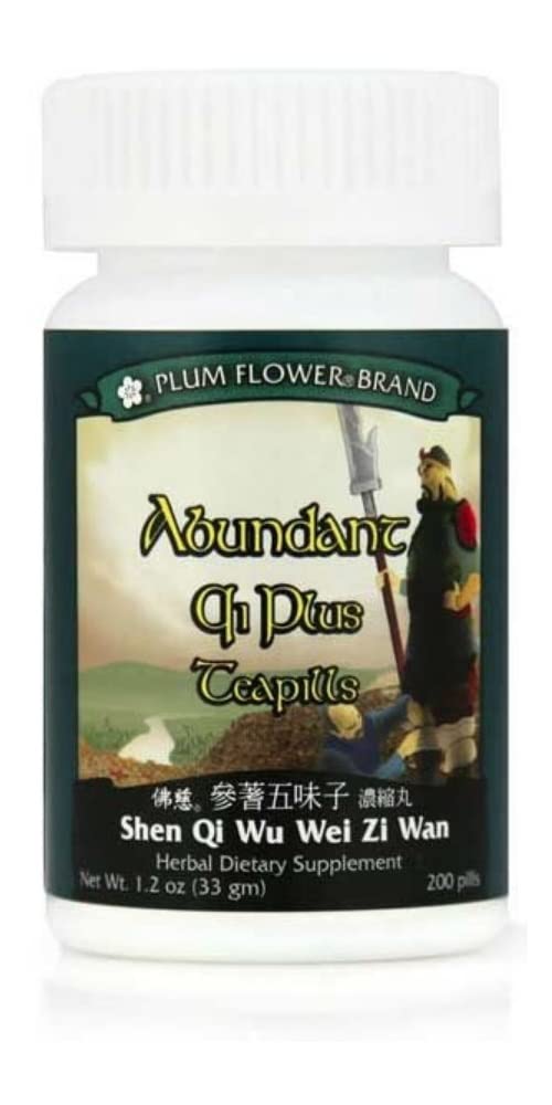Abundant Qi herbal teapills for vitality