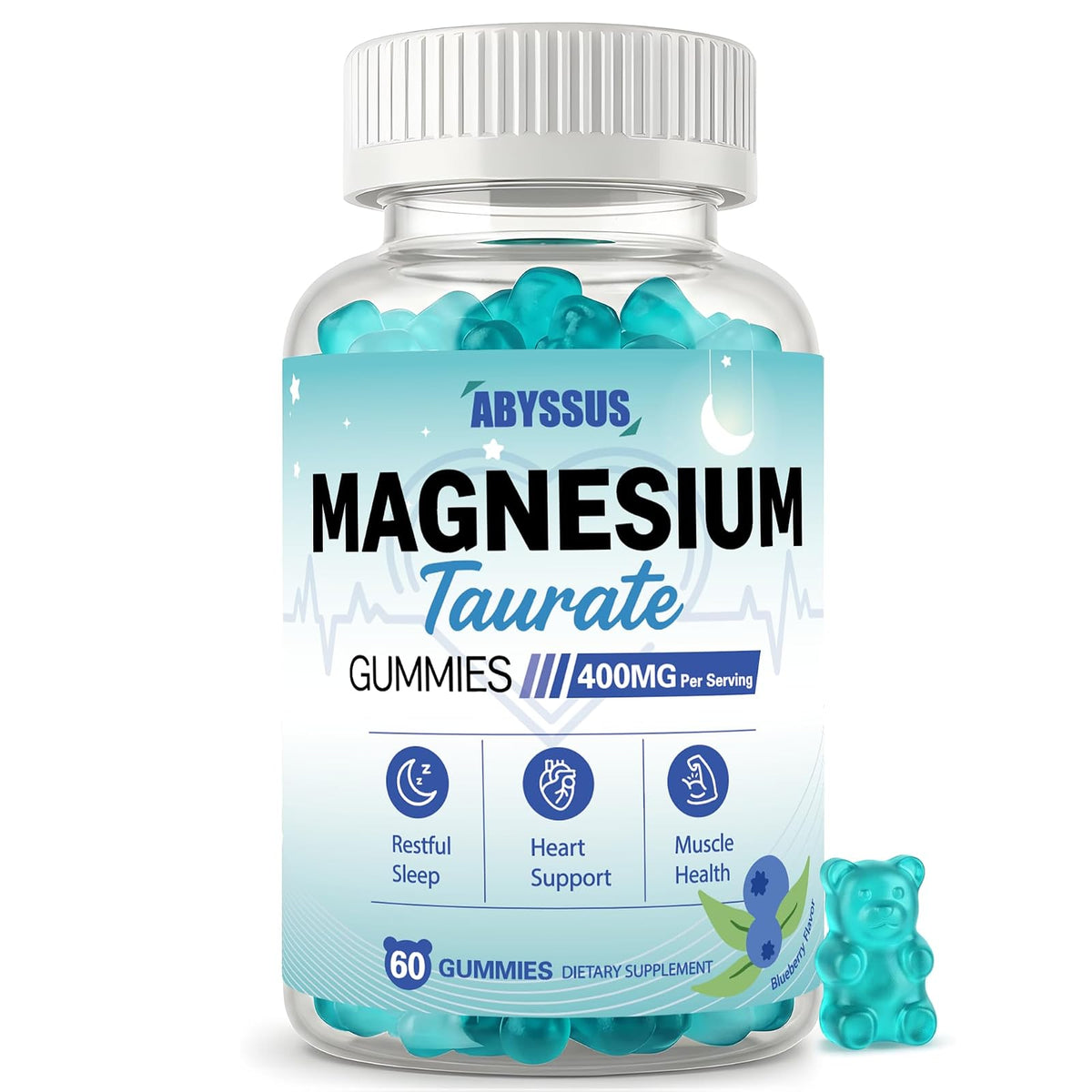 ABYSSUS Magnesium Taurate gummies for relaxation