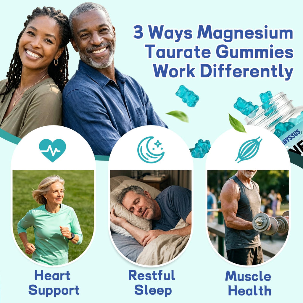 ABYSSUS Magnesium Taurate supports heart health