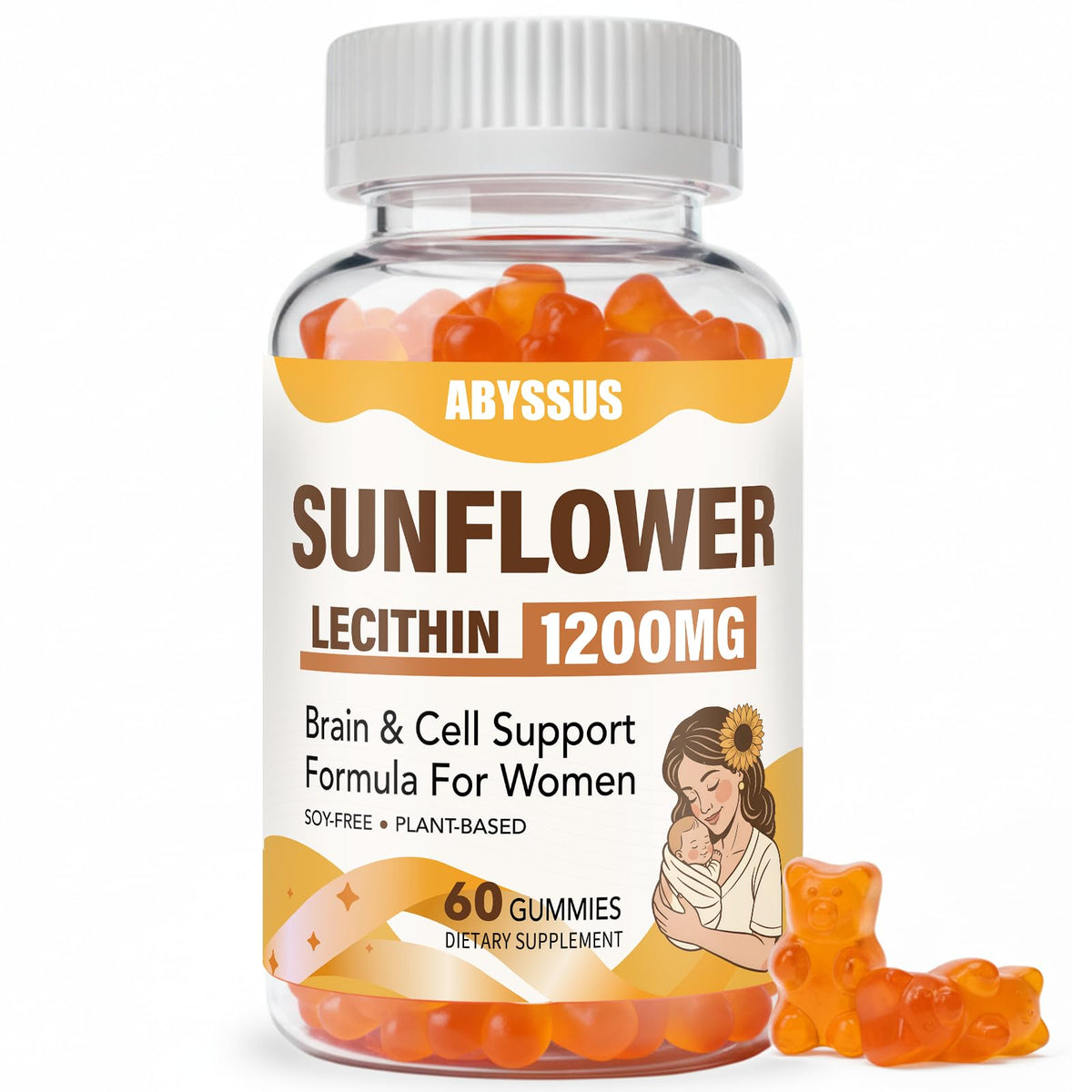 ABYSSUS sunflower lecithin gummies for wellness