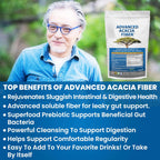 acacia fiber powder for daily use