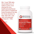 acacia powder benefits for digestion