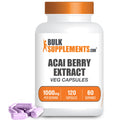 Acai berry extract capsules for health