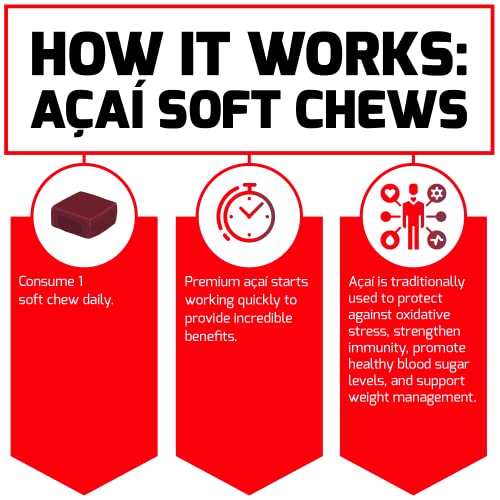 Acai berry flavor health supplements