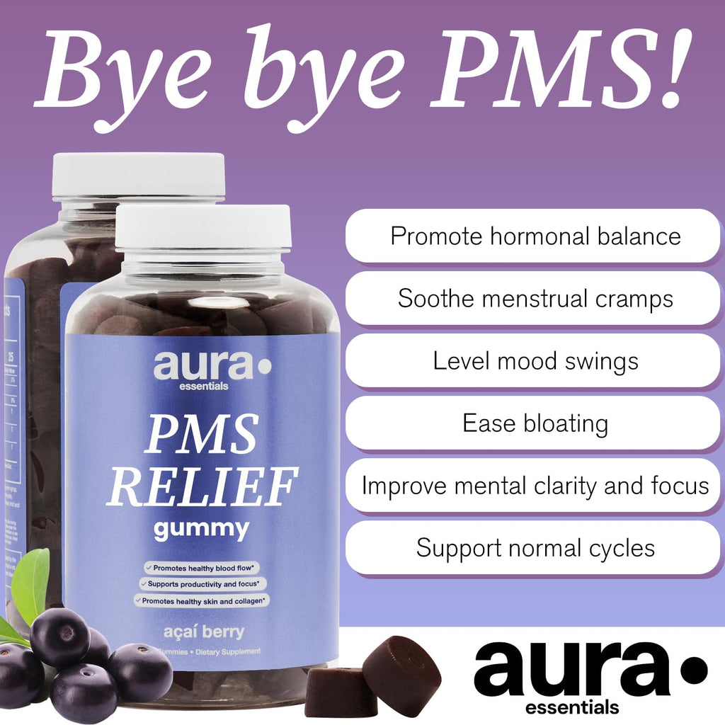 acai berry flavour PMS support gummies
