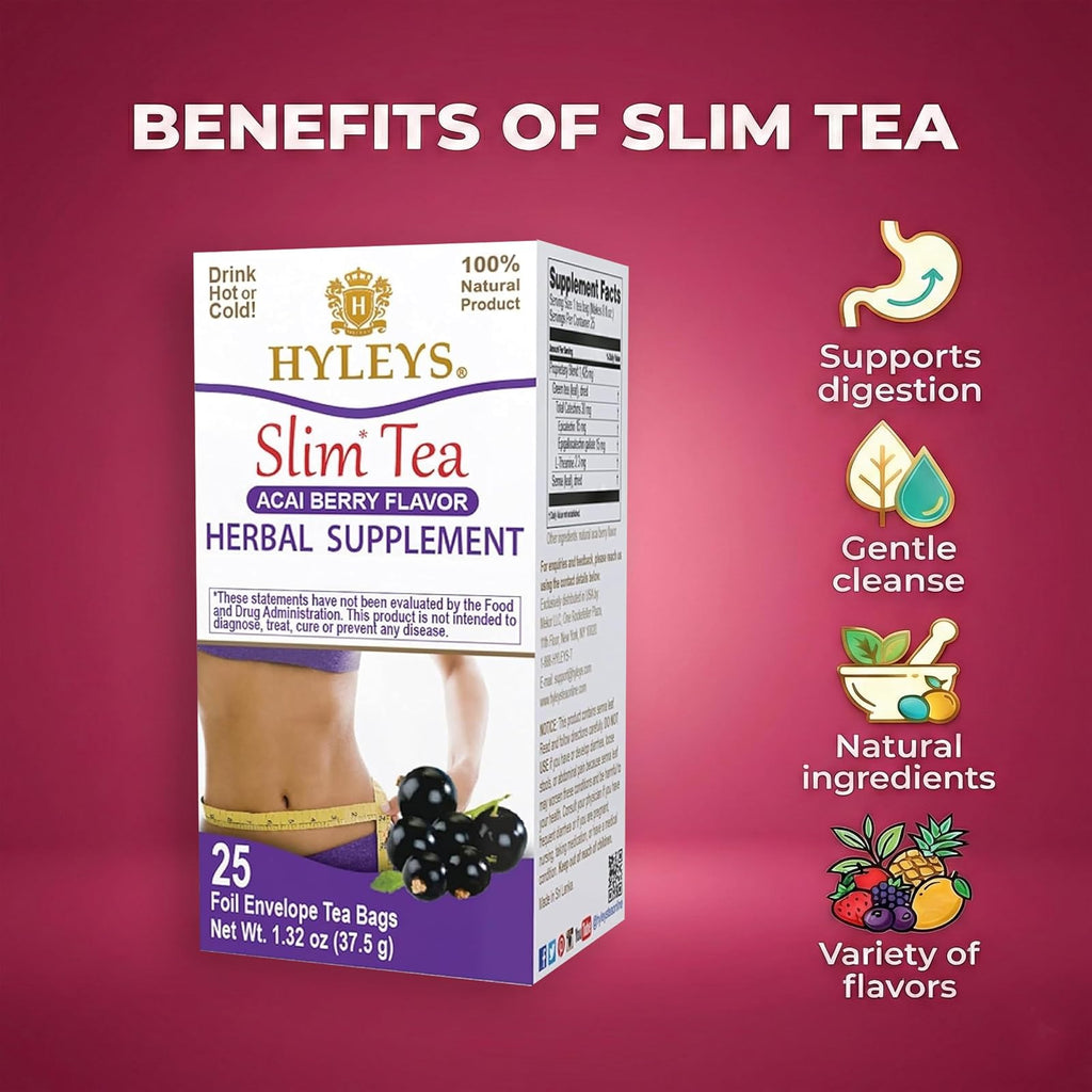 Acai berry herbal tea bags