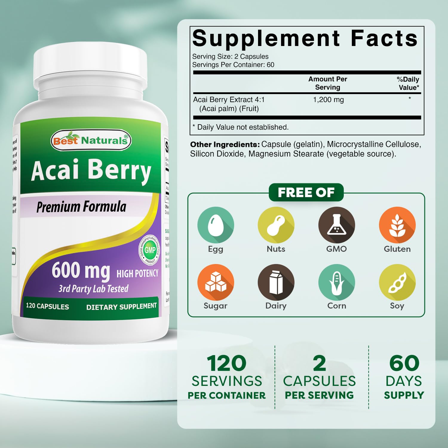 Acai Berry multivitamin for women