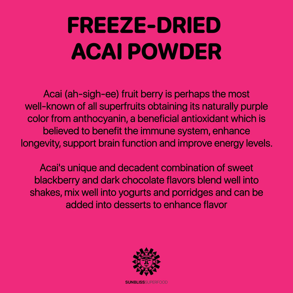 acai berry powder for immune support
