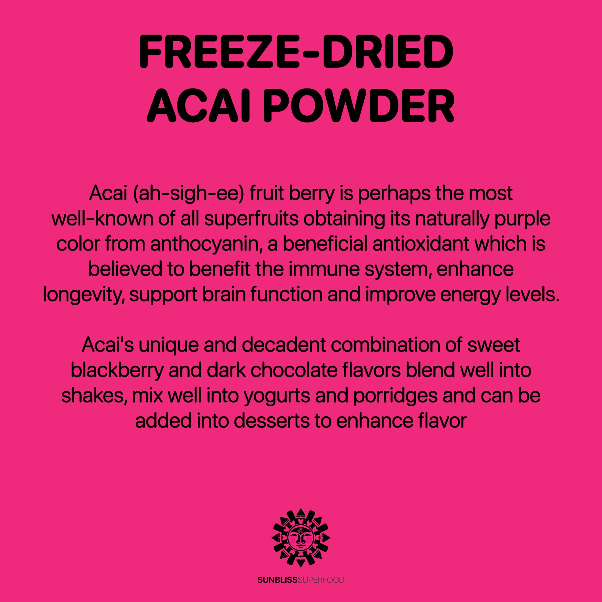 acai berry powder for immune support