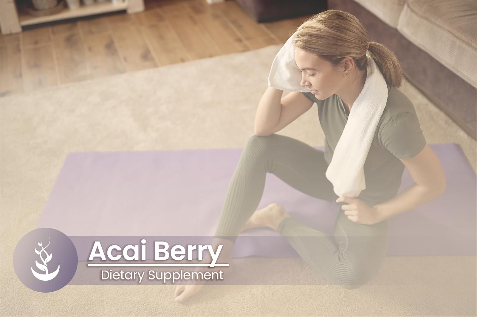 Acai extract capsules for seniors