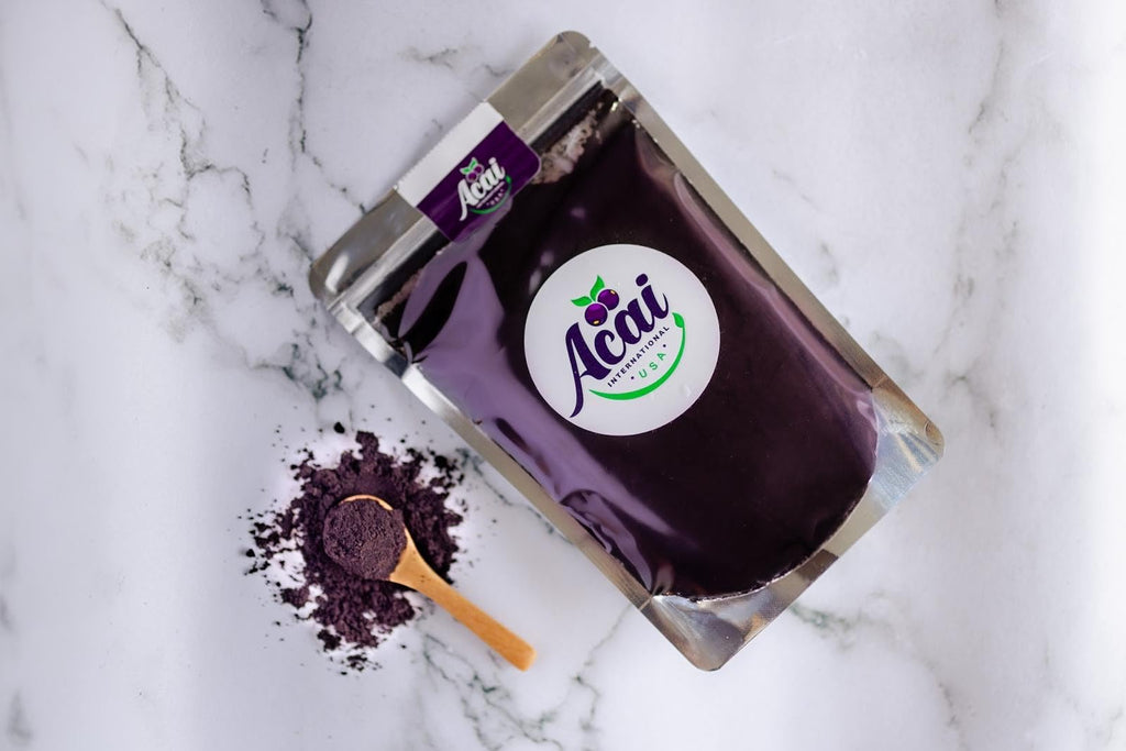 acai powder rich in antioxidants